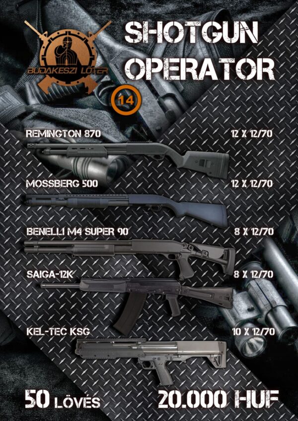 ÚJ SHOTGUN OPERATOR GYEREKCSOMAG 14 éves kortól! "bronz" - Budakeszi ...